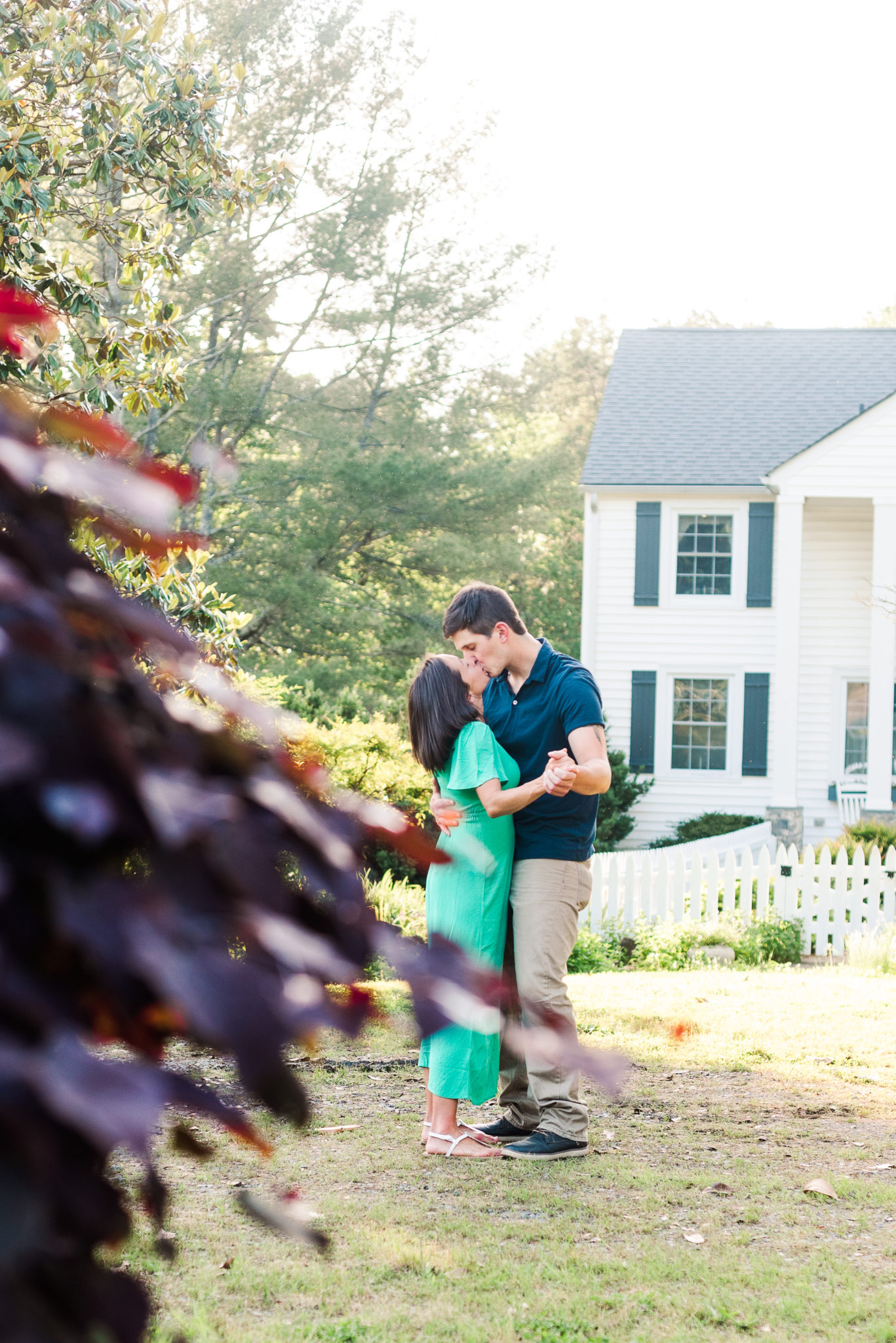 Welsh Run Farm Engagement Session - kimforbesphotography.com