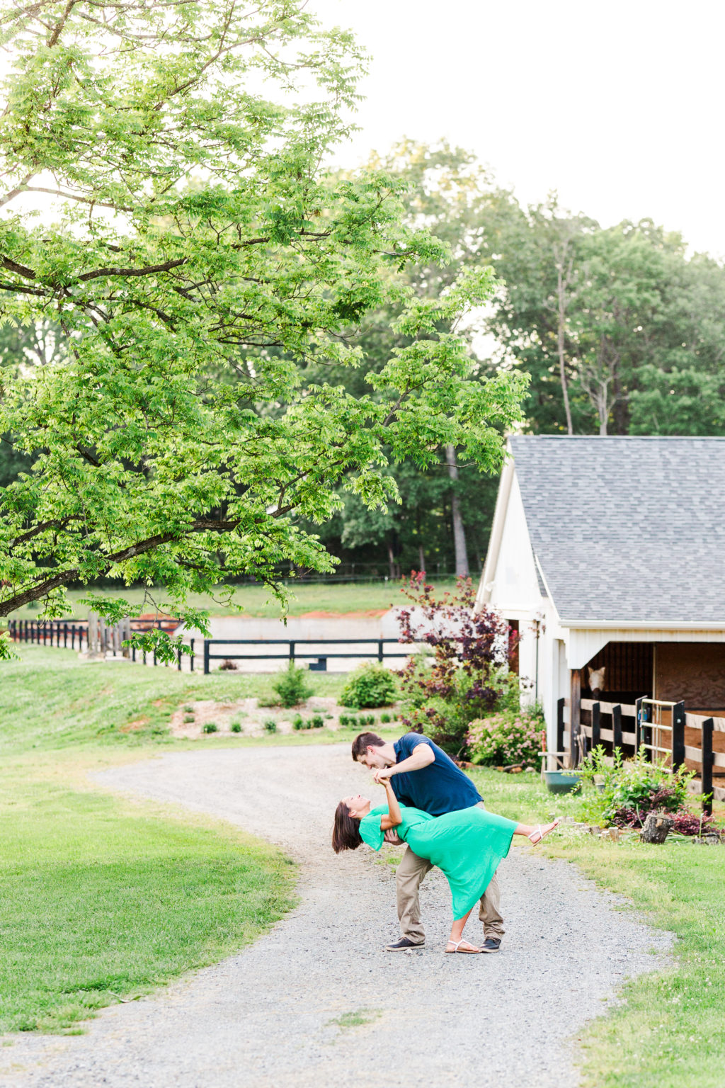 Welsh Run Farm Engagement Session - kimforbesphotography.com